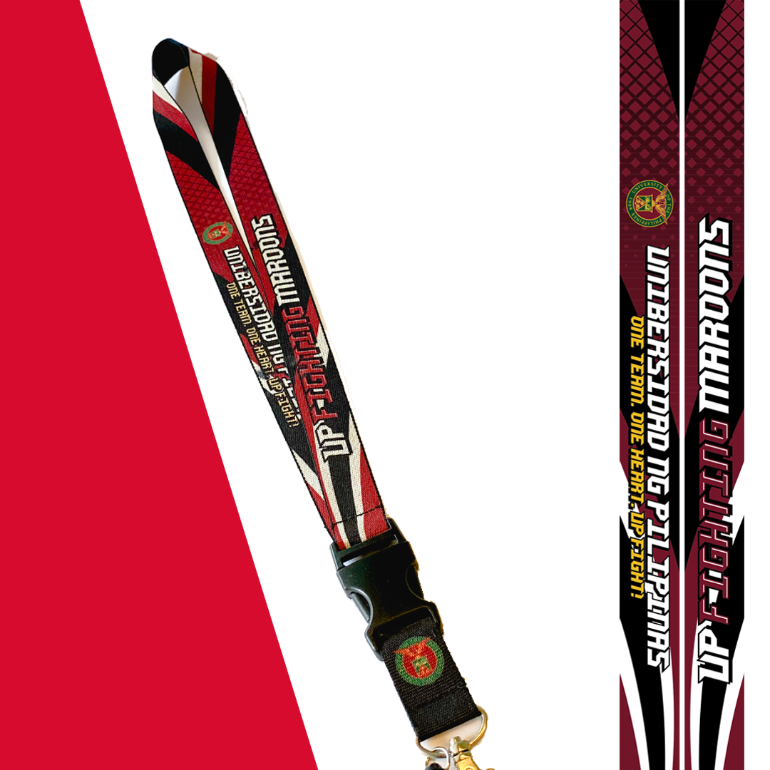UPBEAT-University of the Philippines-Fighting Maroons Black Lanyard ...
