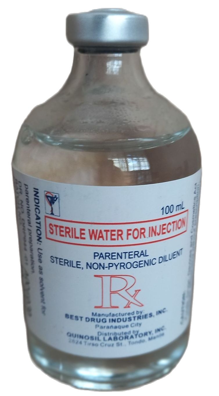 sterile water 100 mL | Lazada PH