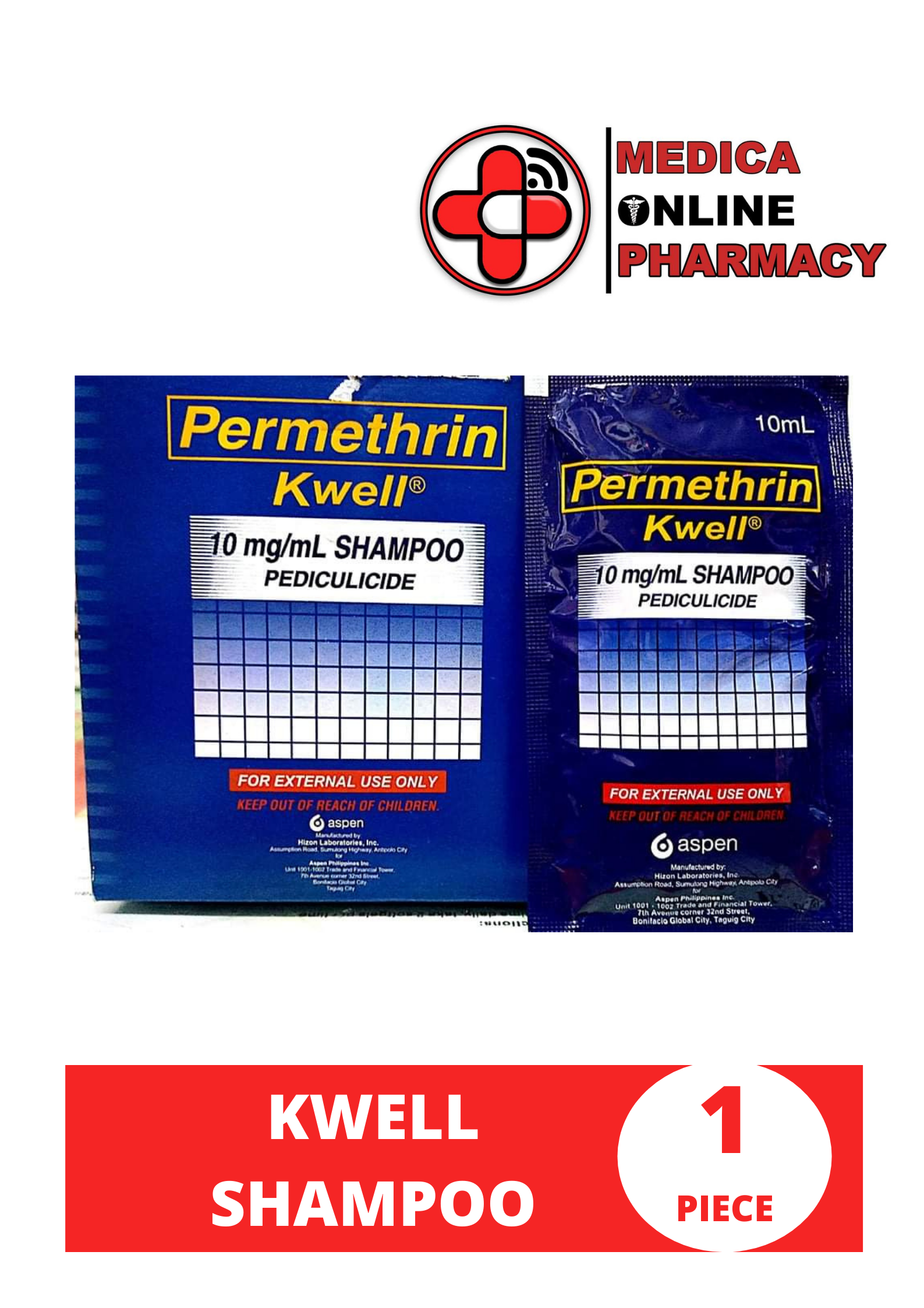 KWELL Shampoo 10ml 1PIECE ONLY (Pediculicide Pangtanggal Kuto) | Lazada PH