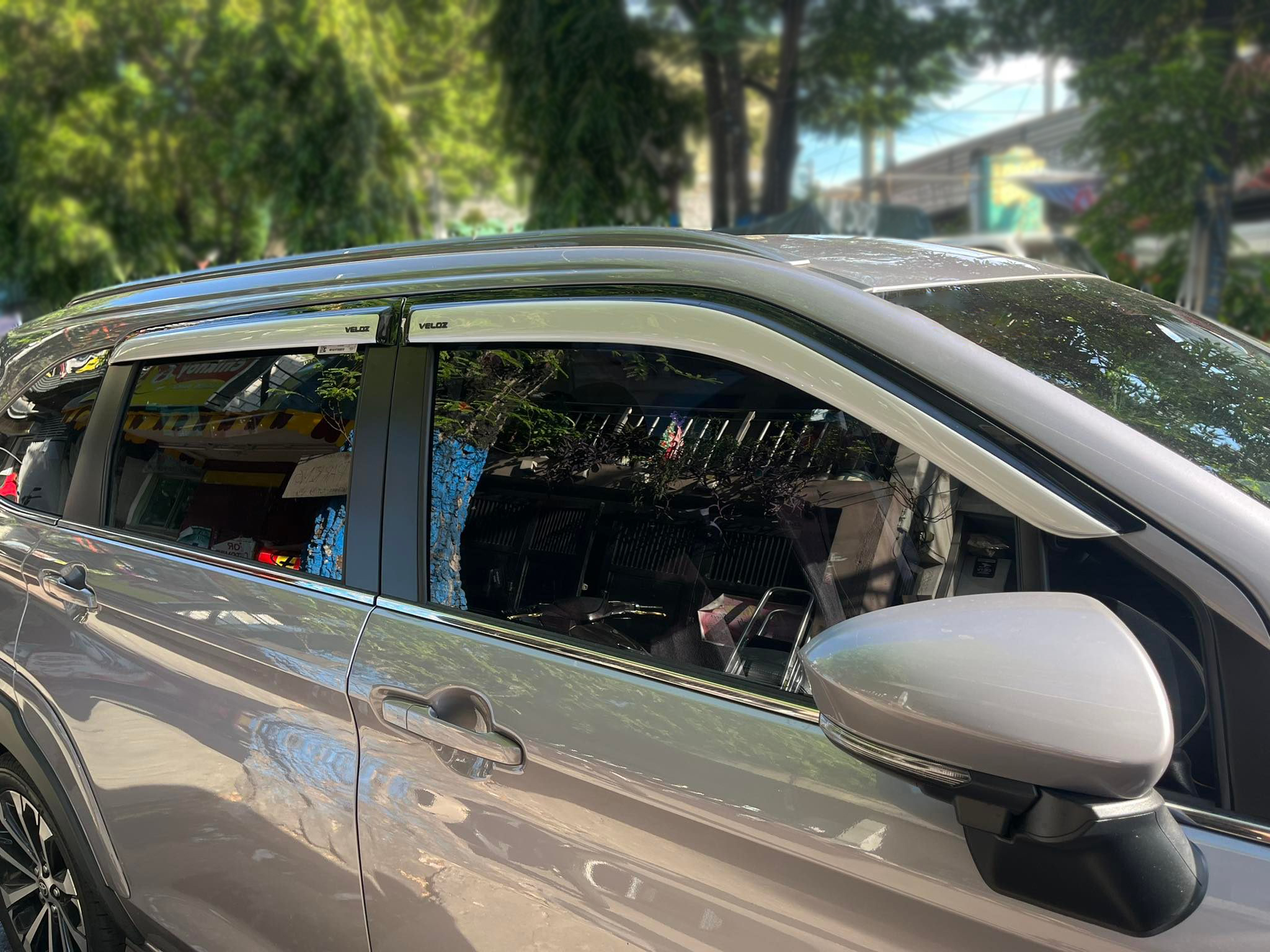 Toyota Veloz Window Visor Rain Gutter Door Visor [Solid Two Tone ...