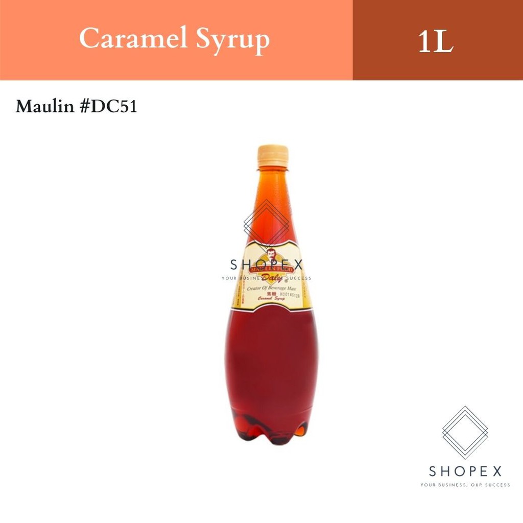 Maulin Coffee Flavoring Syrups (1.3 kg) Maulin Coffee Syrup Caramel ...