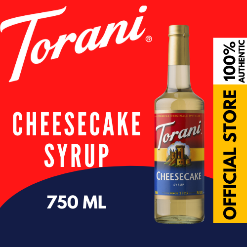 Torani Cheesecake Flavoring Syrup (750mL) with Syrup Pump | Lazada PH