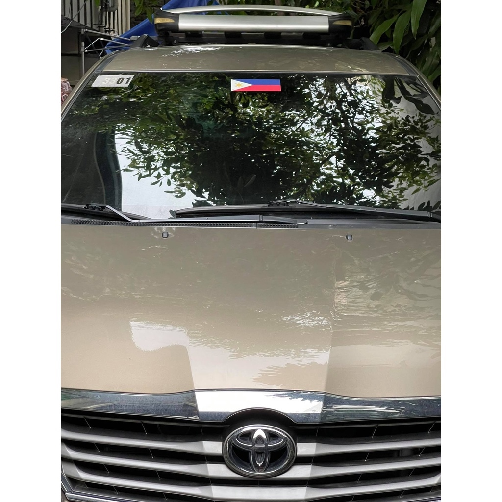 AJDL sellshumaol3840368 2 pcs Philippine Flag Car Sticker 3M ...