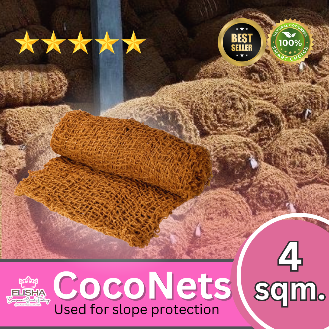 4 Square Meter Coco Nets, For Your Landscaping Plants And Erosion made ...
