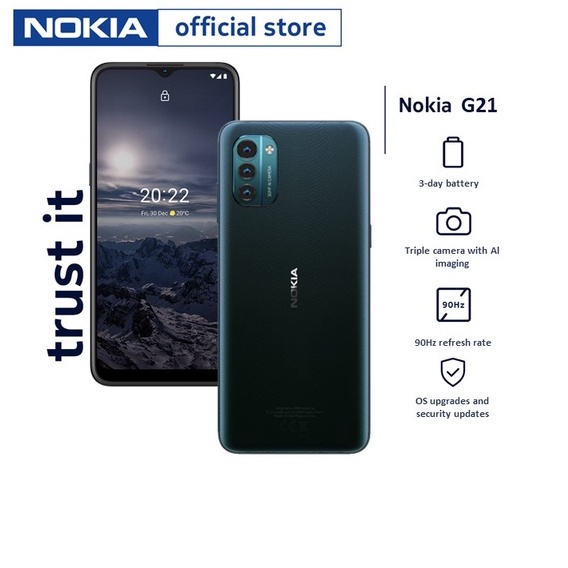 Tide 3C electronic shop Nokia G21 4G Android 11 6.5 inch 5050 mAh 6GB ...