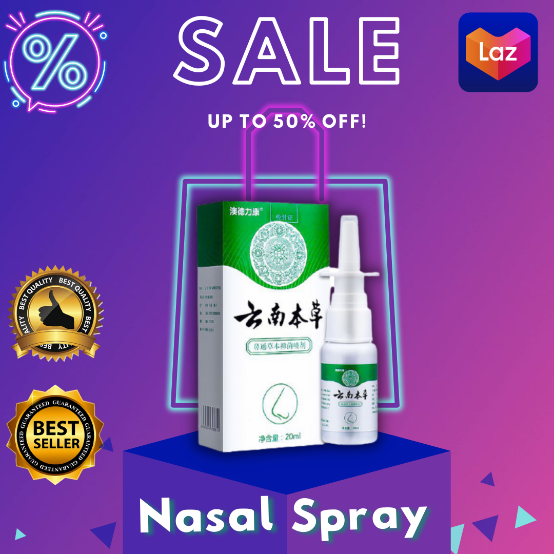 Herbal Nasal Spray Sipon Barado ilong Sinus Chronic Rhinitis Sinusitis ...