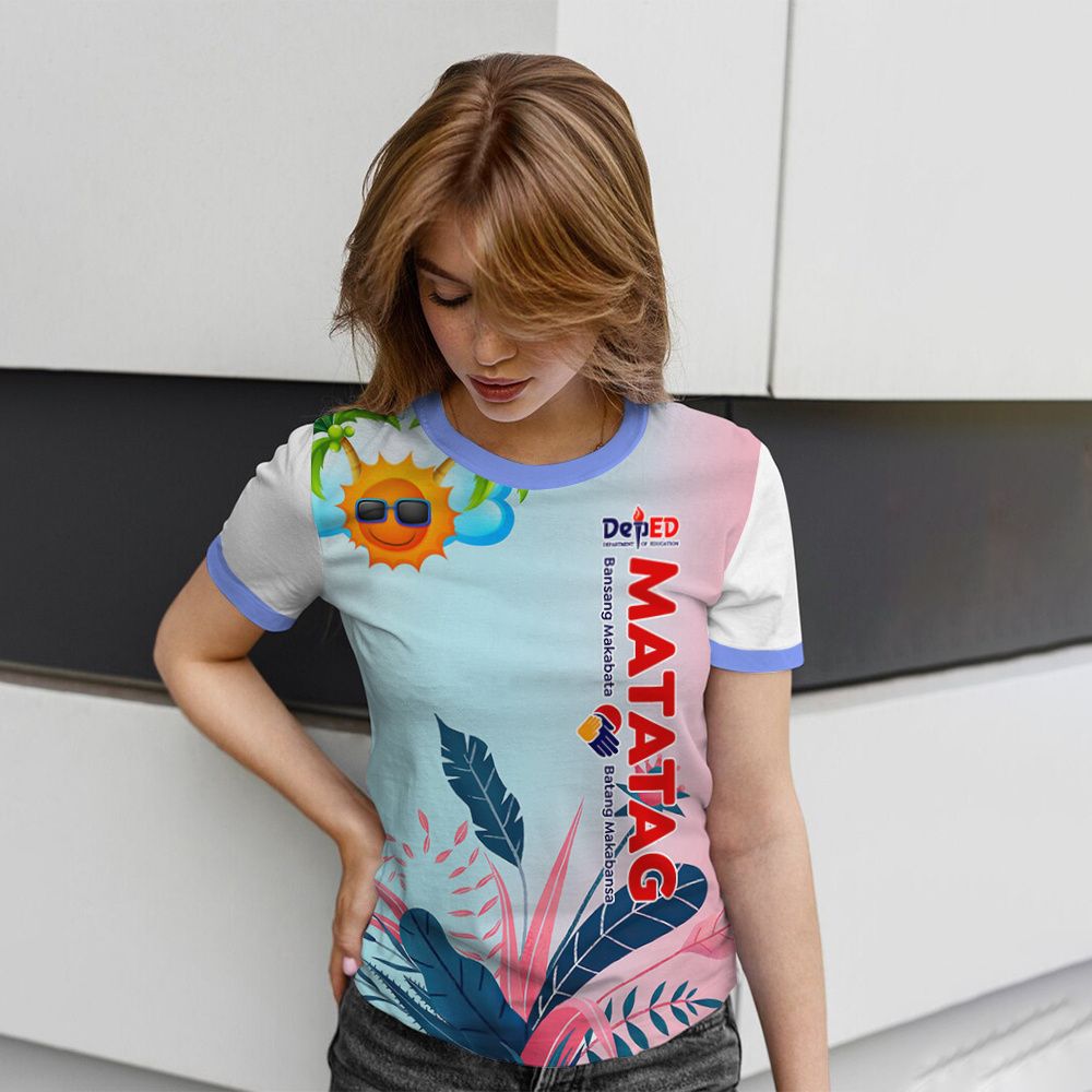 Full Sublimation Shirt DepEd Matatag Uniforms Teachers Day T-shirt ...