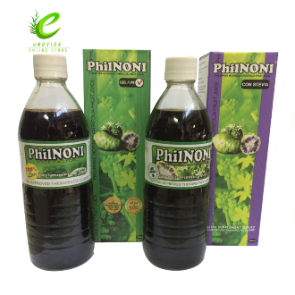 PhilNONI Combo Pack F: 1 PhilNONI con STEVIA Juice 500mL & 1 PhilNONI ...