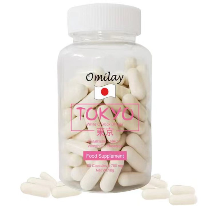 Omilay Tokyo Glutathione Capsules Skin Whitening Sunblock Anti-Aging by ...