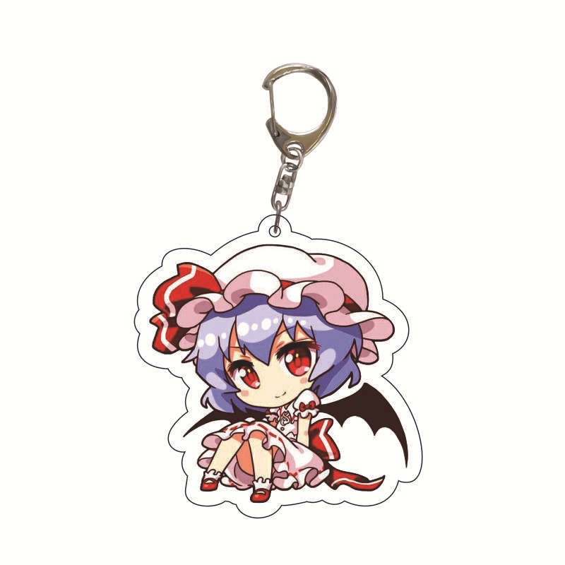 Well Touhou Project Key Chain Bag Pendant Keyring Acrylic Kirisame ...