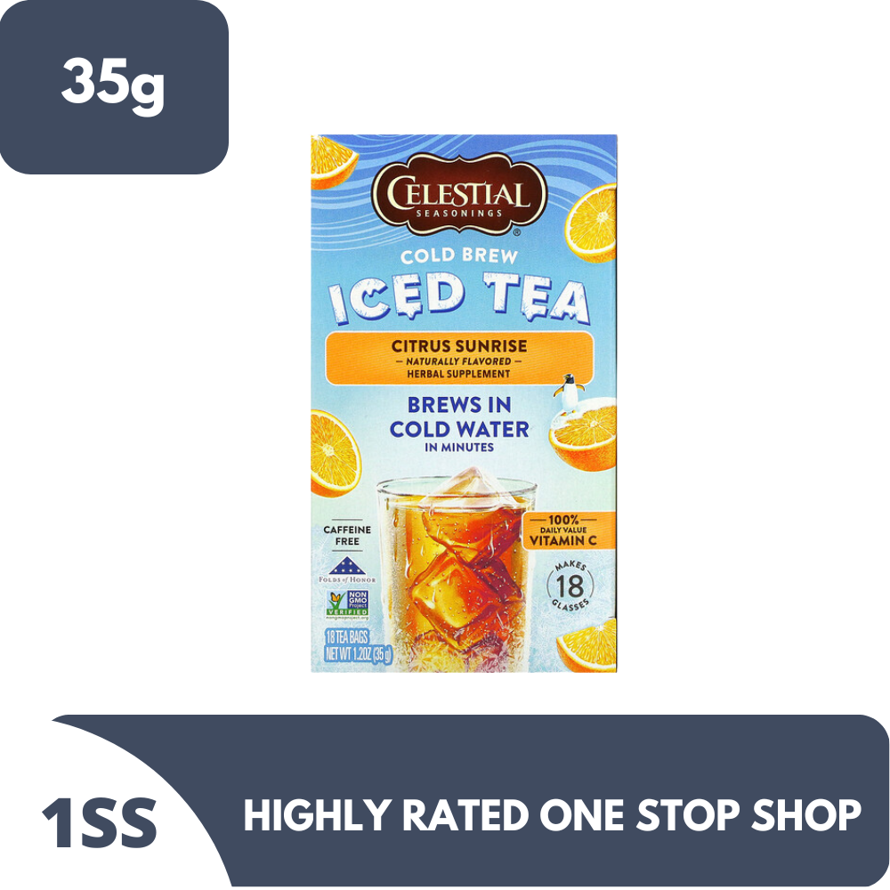 Celestial Seasonings Cold Brew Iced Tea Citrus 35g | Lazada PH