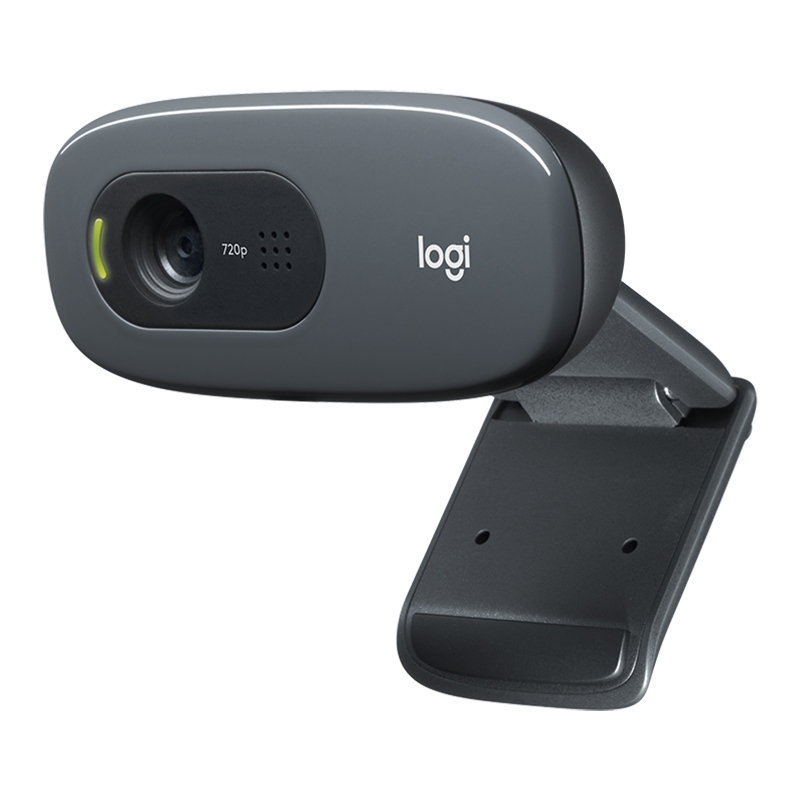 LOGITECH Webcam 720P Web Camera with Mic for Laptop/PC (C720 - C310 ...