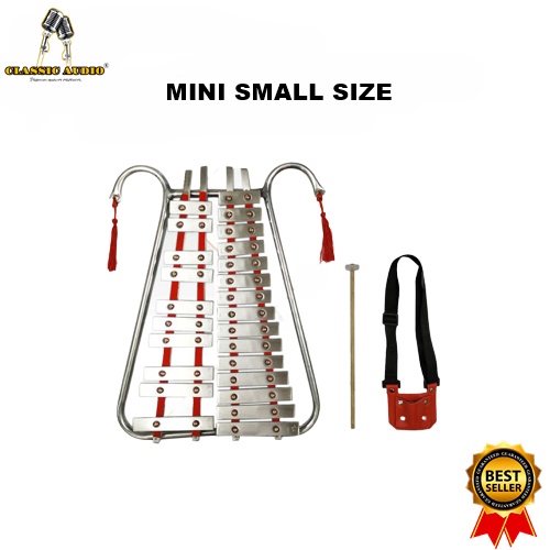 Original Lyre Xylophone Compact and Complete with Bag, Beater, and ...