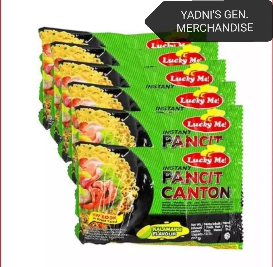 Lucky Me Pancit Canton Kalamansi Flavor ( 6 packs x 80g ) | Lazada PH