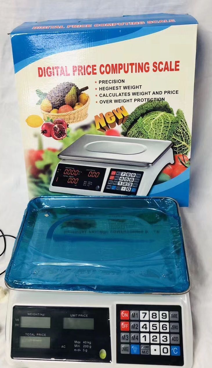 HBM Food Meat Produce Weighing Weigh Digital Price Computing Scales 5g ...