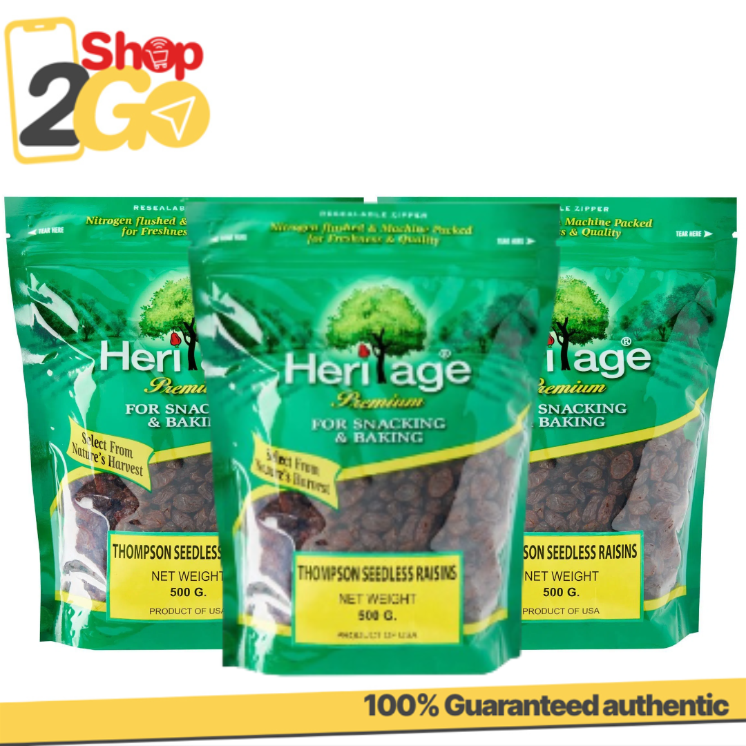 Heritage Thompson Seedless Raisins 500g | Lazada PH
