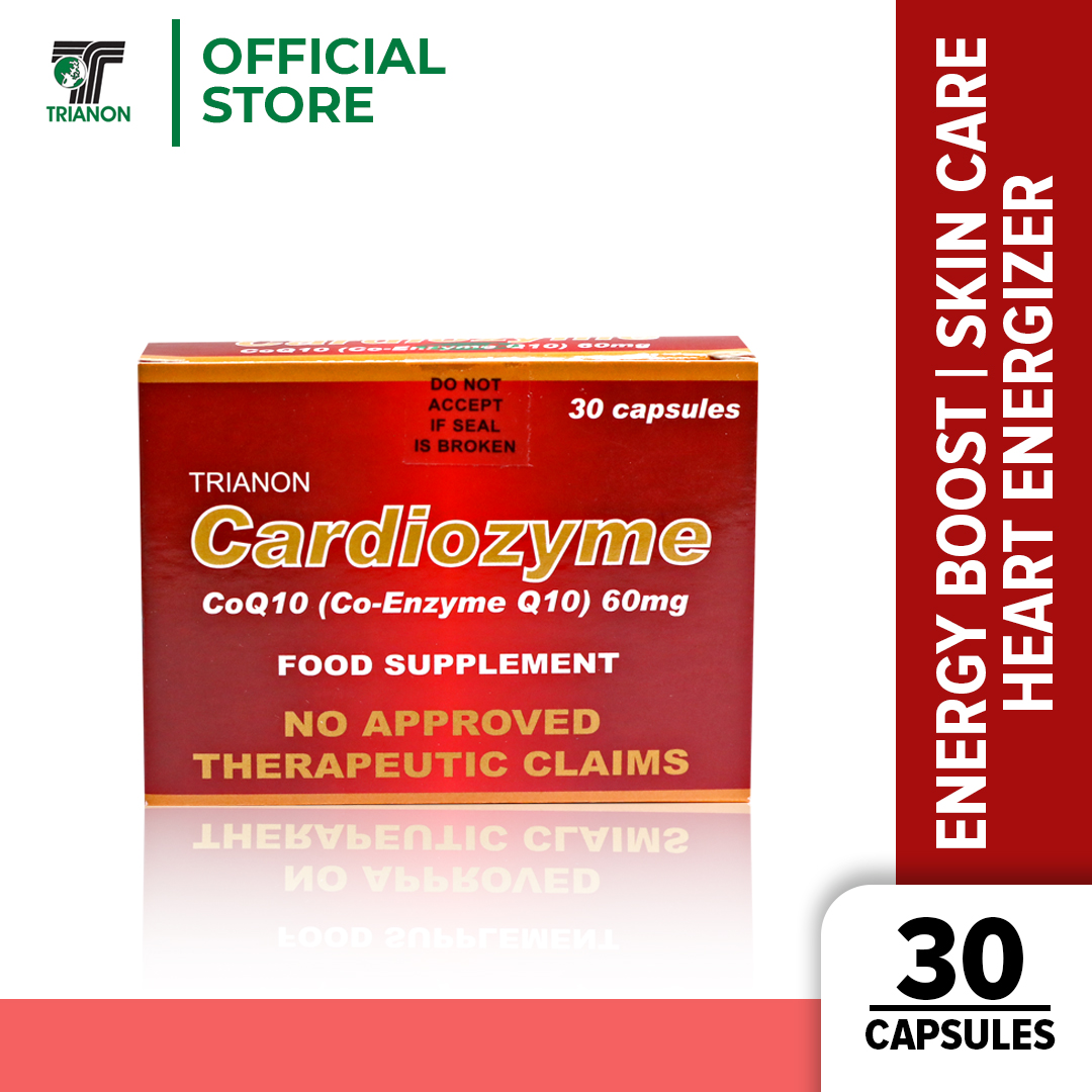 Trianon Cardiozyme CoQ10 CoenzymeQ10 60mg Energy Production/Boost ...