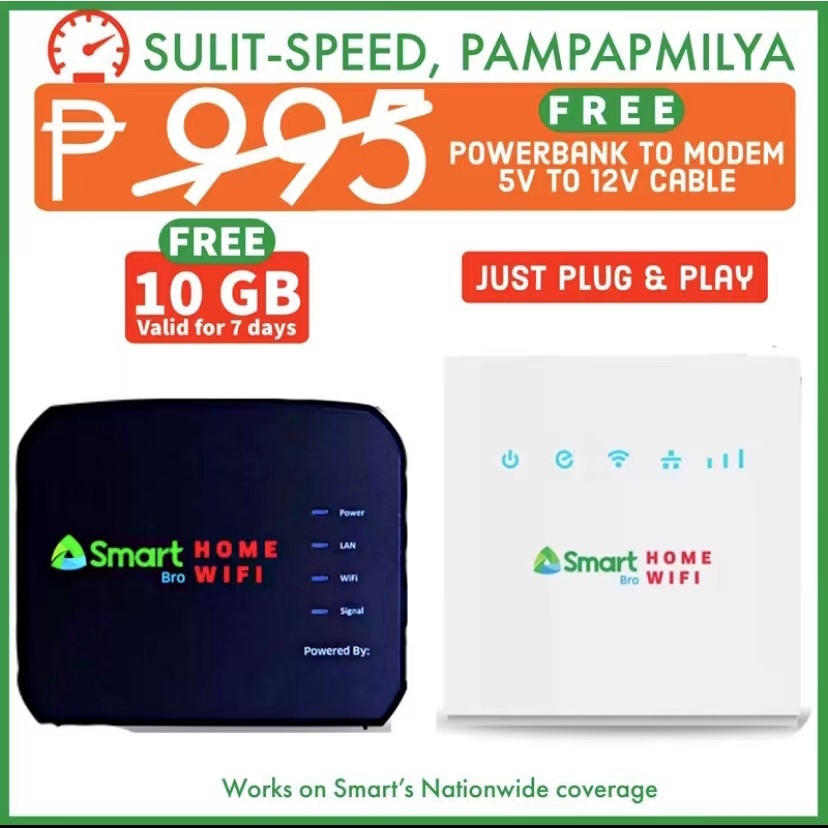 Smart Bro HOME WIFI(PLDT HOME WIFI) Powered by Smart LTE. | Lazada PH