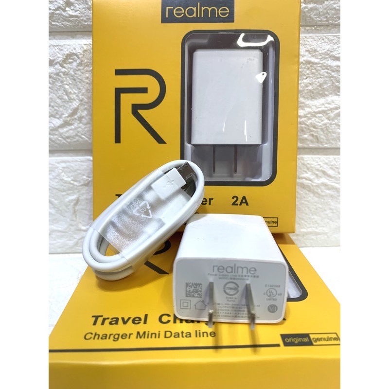 Realme Original Travel Charger Fast Charging 5V/2A Adapter With TYPE-C ...