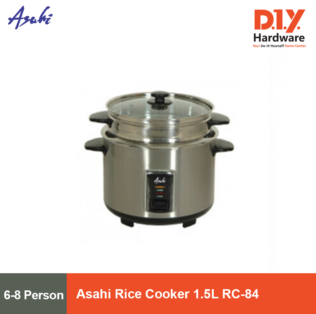 Asahi Rice Cooker 1.5L RC-84 [DIY HARDWARE] | Lazada PH