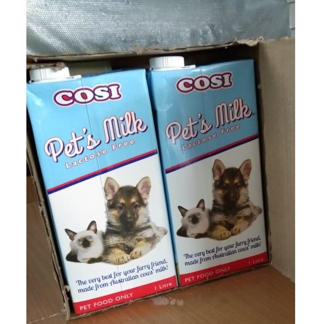 COSI Pets Milk UHT for Dogs Cats and Puppy for all ages (set of 2 ...