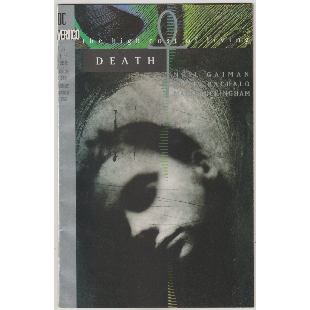 Death : The High Cost of Living 1, 3 (1993) Neil Gaiman. Death becomes ...