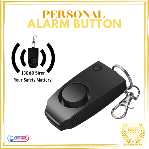 Loud Keychain Emergency Alarm Self Defense Alarm 130dB Girl Women ...