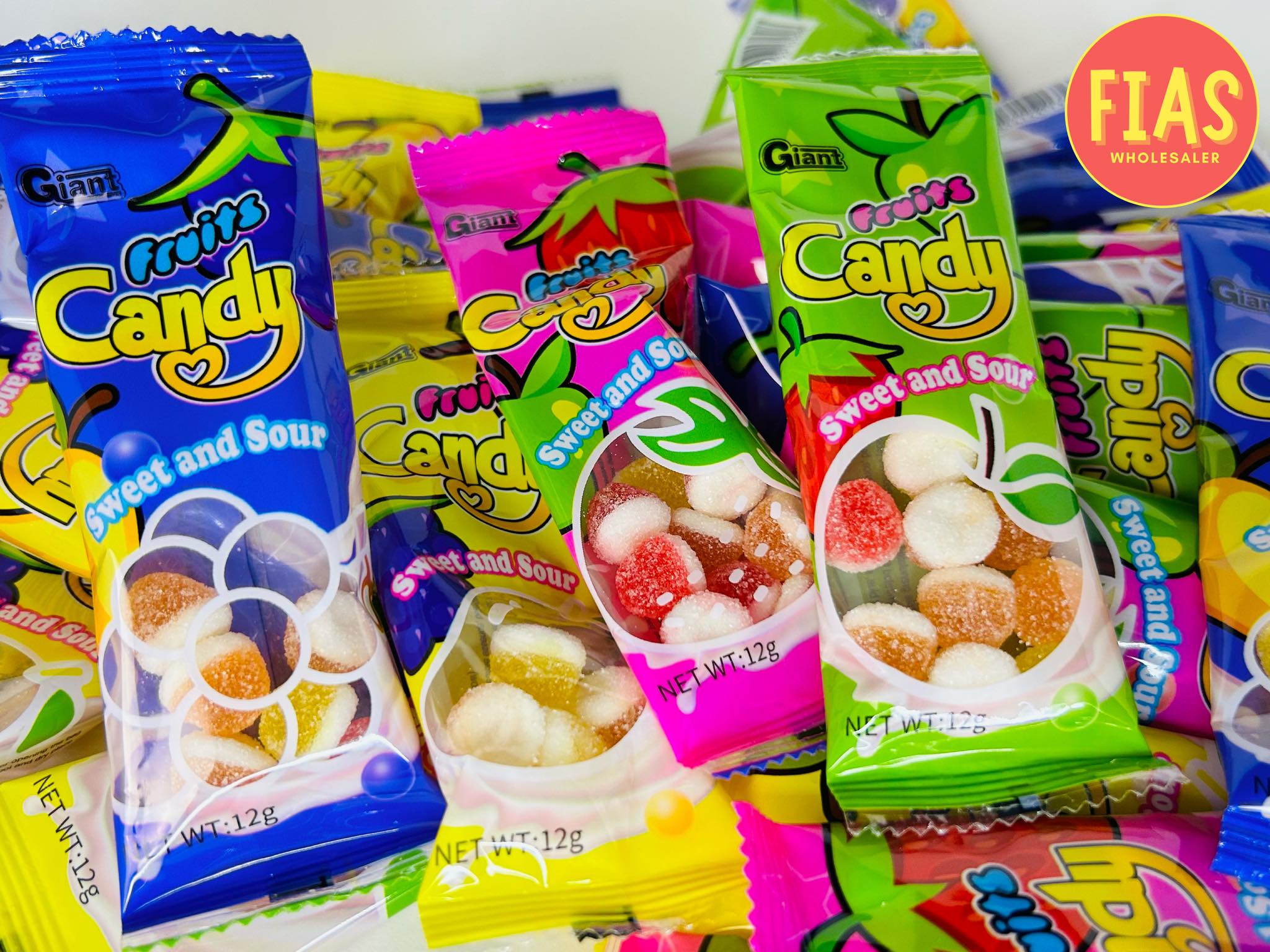 30 Pieces Fruit Candy Sweet & Sour Gummy | Lazada PH