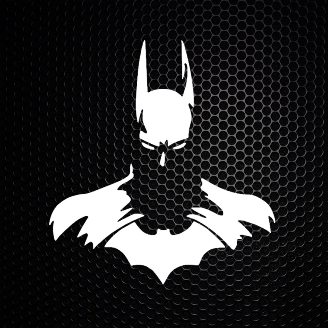 Batman WATERPROOF STICKER VINYL decal for phone, mug, motor, car window ...