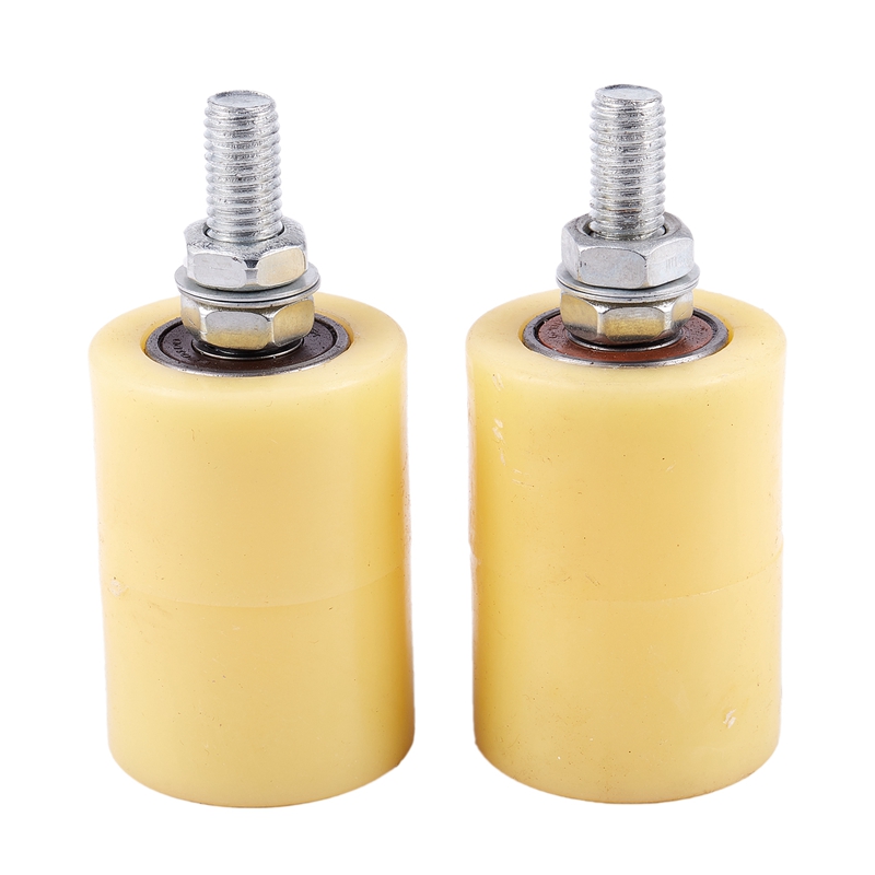 2Pcs Sliding Gate Top / Upper Guide Roller 50x70mm With Nylon Roller ...