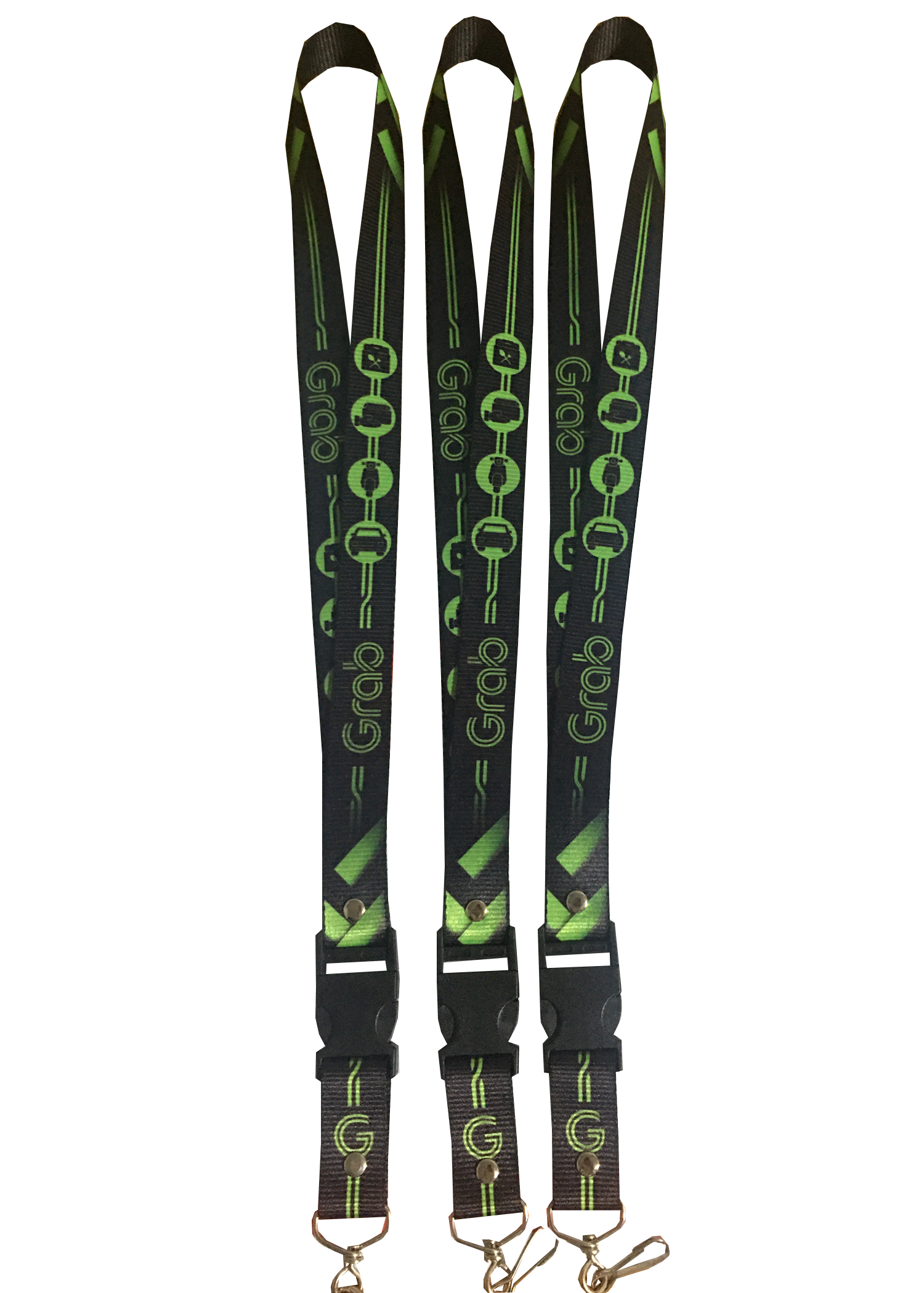 Grab Design ID Lace Lanyard ID Sling with ID case holder | Lazada PH