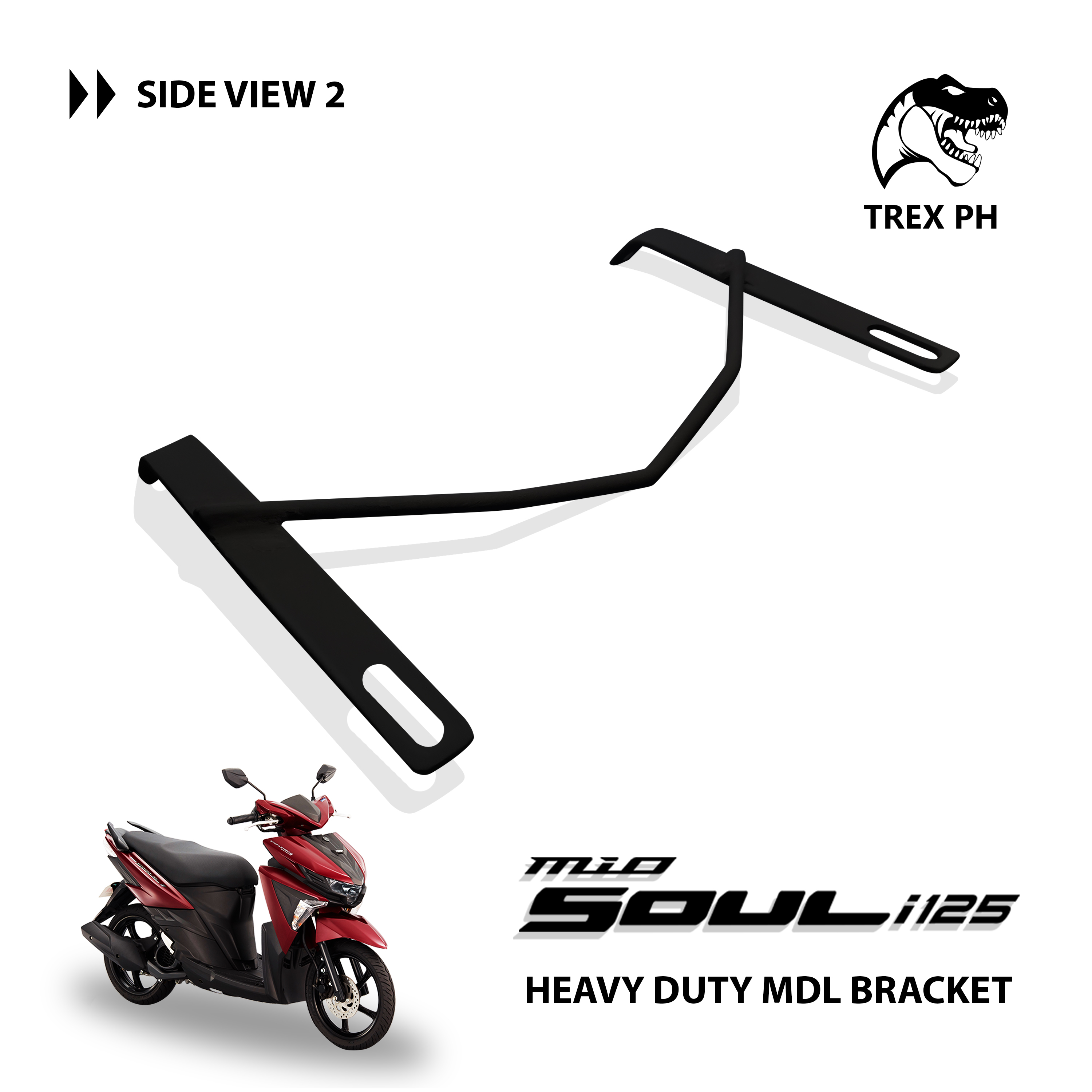Yamaha MSI 125 Mini Driving Light Bracket Accessories Heavy Duty ...