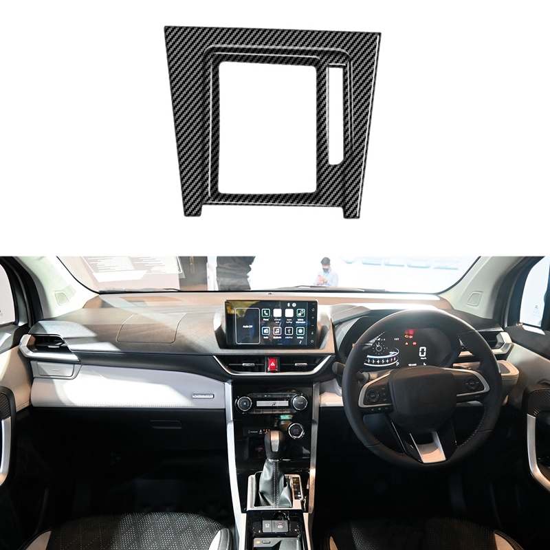 For Toyota Veloz 2022+ Carbon Fiber Car Gear Shift Panel Cover Trim ...