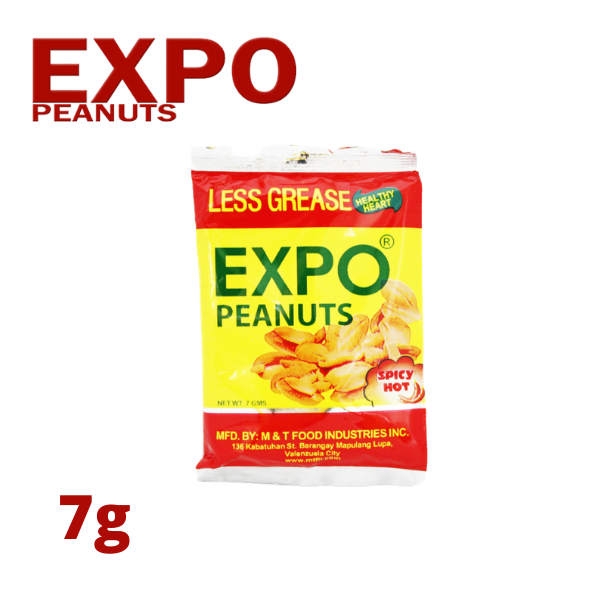 EXPO GREASELESS HOT & SPICY PEANUTS 7GX20'SX14 | Lazada PH