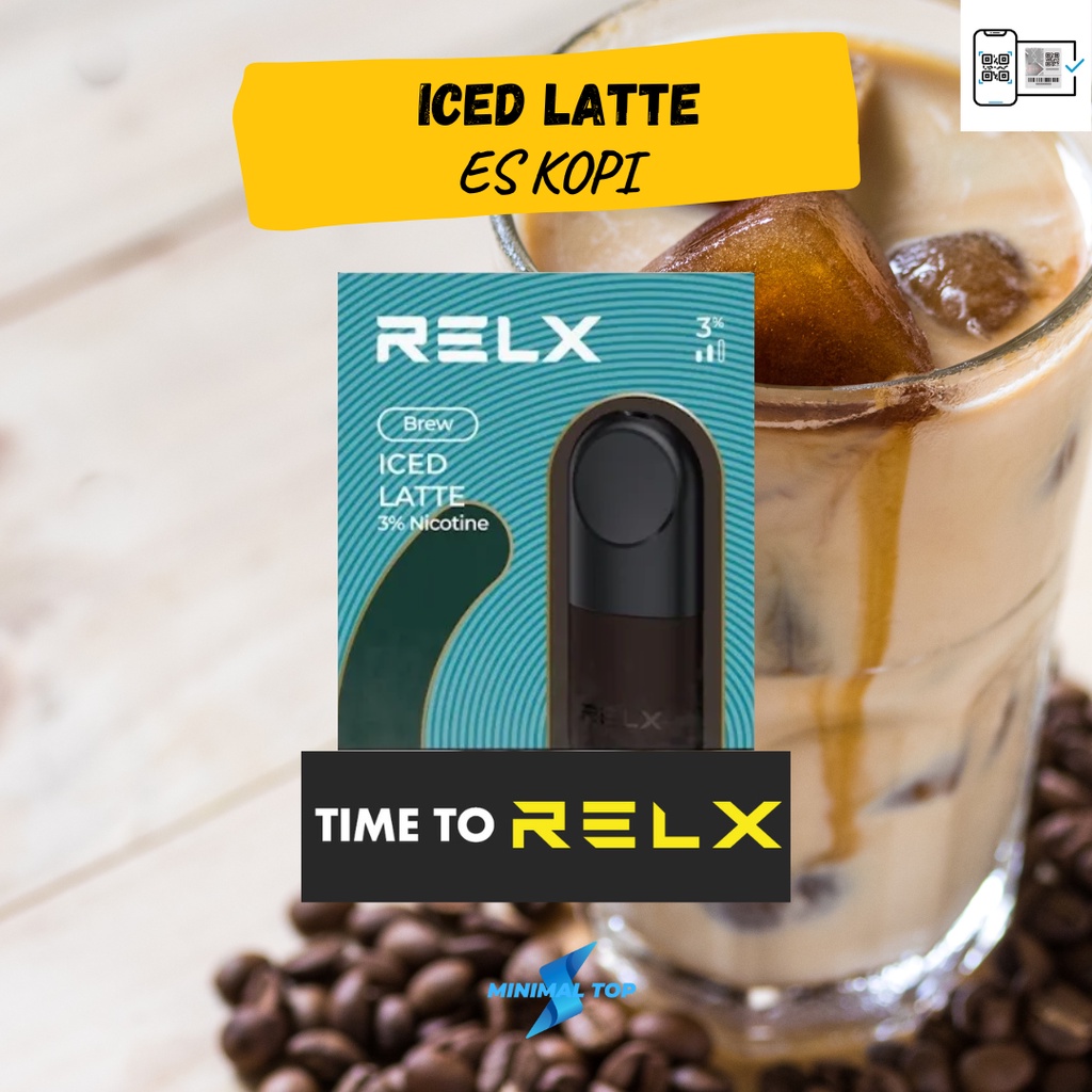 Relx Infinity Essential Pod - Ice Latte / Es Kopi Original | Lazada PH