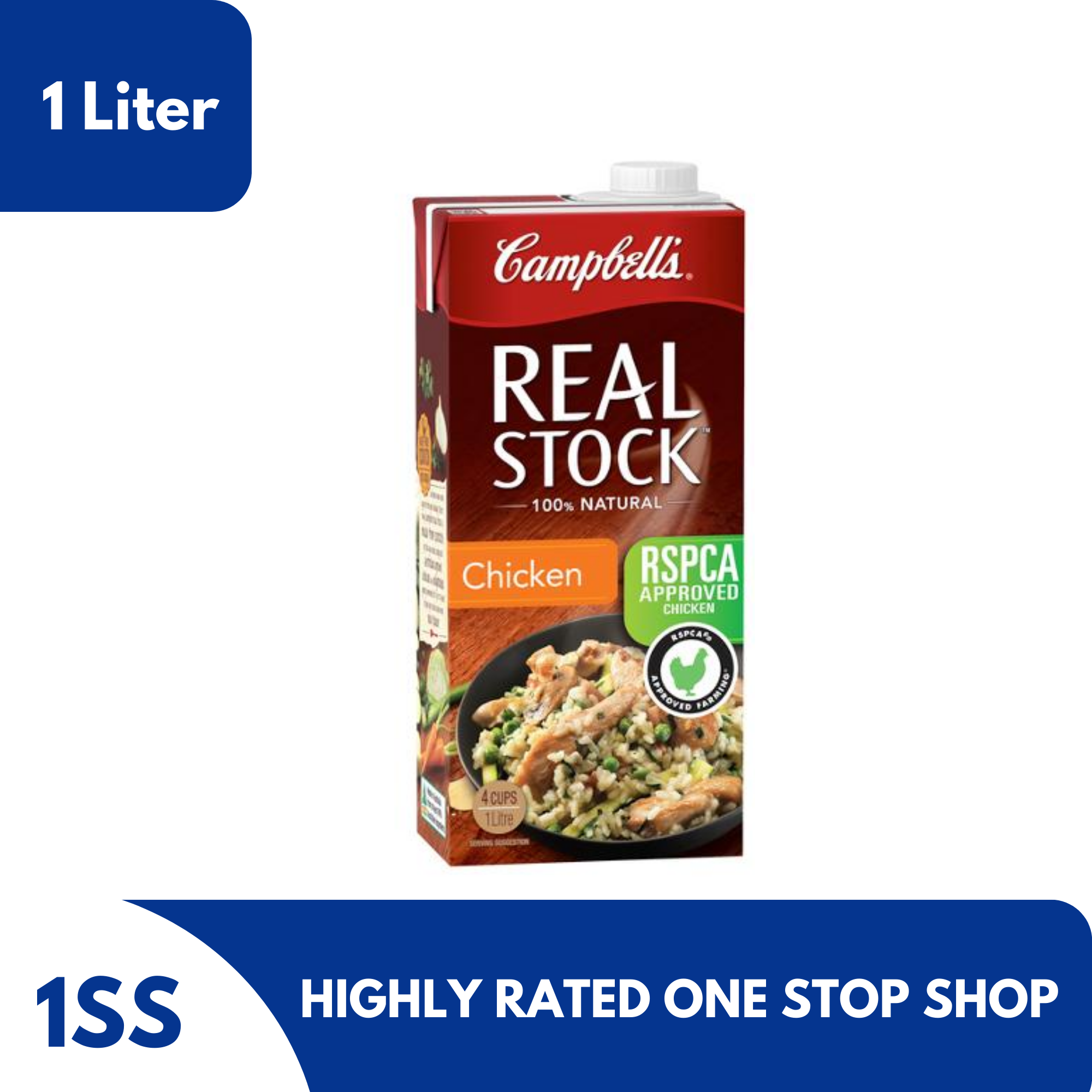 Campbell's Real Chicken Stock, 1 Liter | Lazada PH