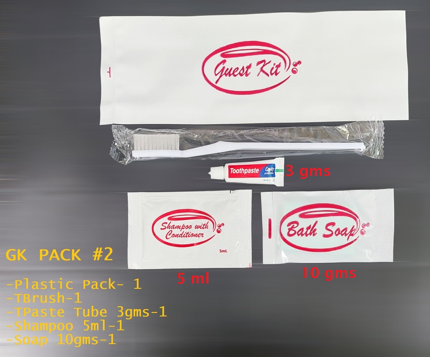 HOTEL GUEST KIT in PREMIUM PLASTIC PACK- 100 PCS. | Lazada PH