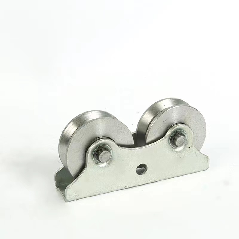 2 in 1 V/U Groove Sliding Gate Track Roller Sliding Gate Double Roller ...