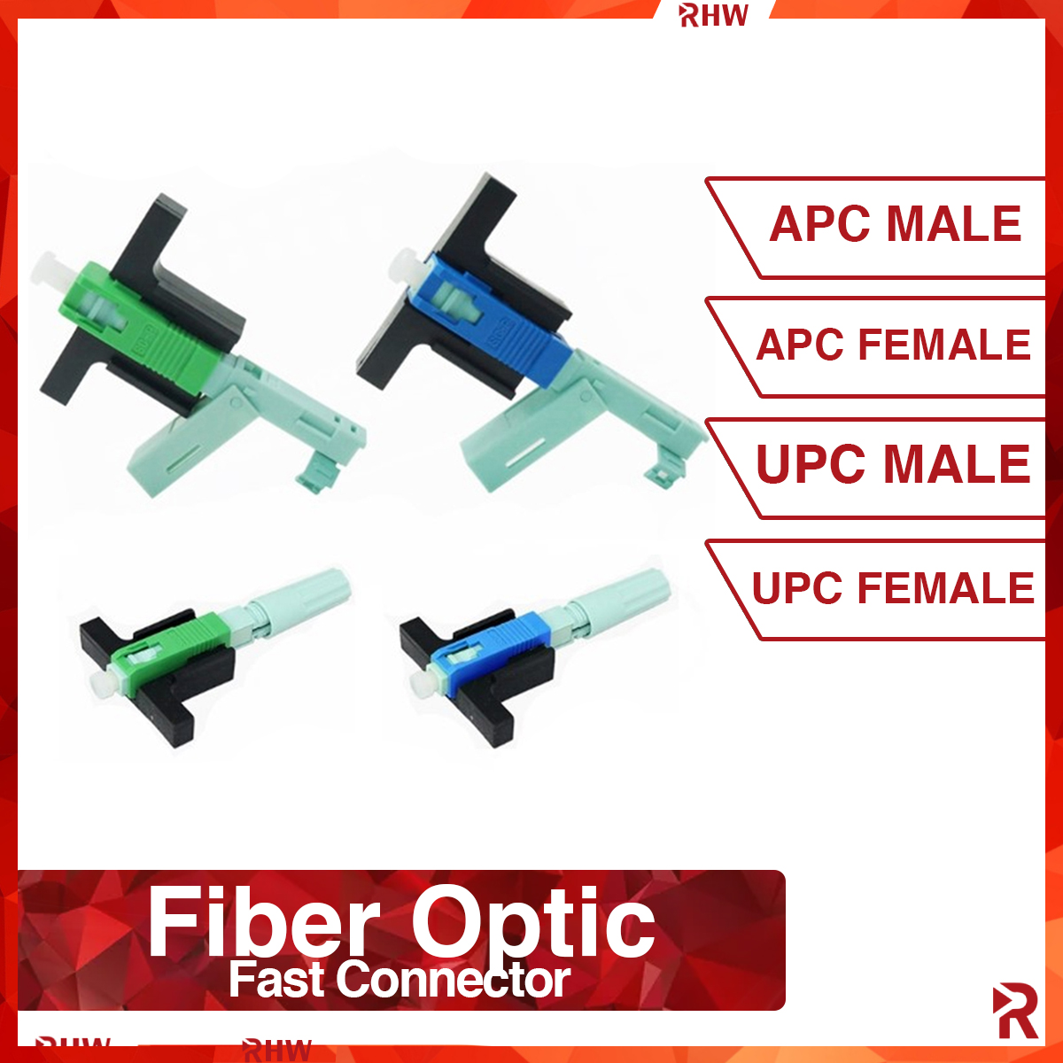 Fiber Optic Fast Connector FTTH SC UPC Optical fiber quick connector SC ...