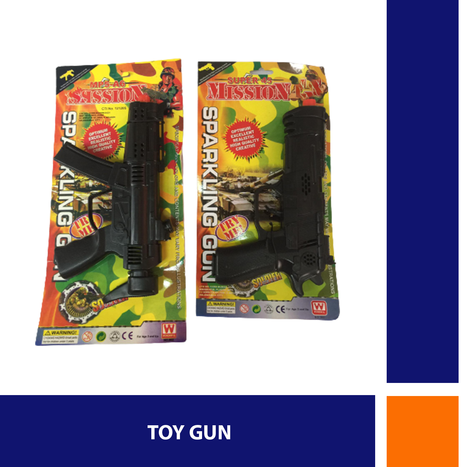 YMC SUPER 45 SPARKLING TOY GUN FOR KIDS | Lazada PH