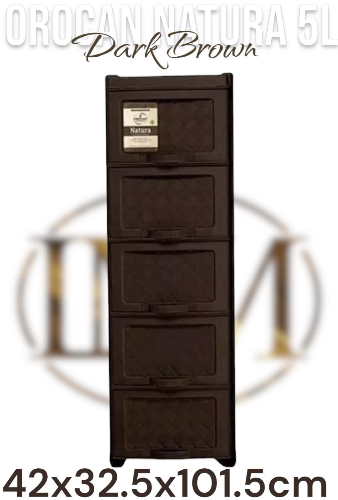 OROCAN NATURA RATTAN DRAWER 5 LAYER | Lazada PH