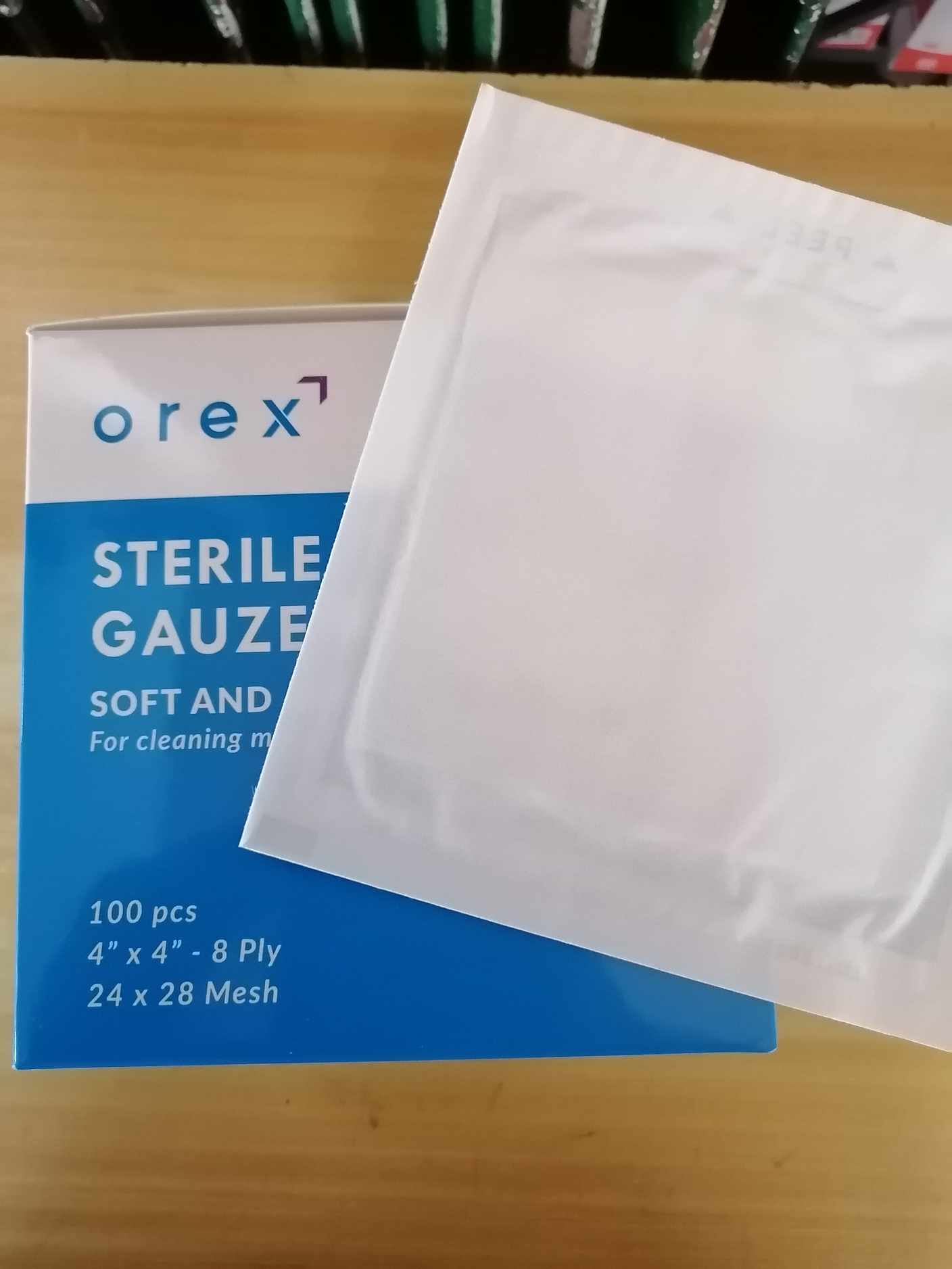OREX STERILE GAUZE PAD 4" X 4" - (8PLY) | Lazada PH