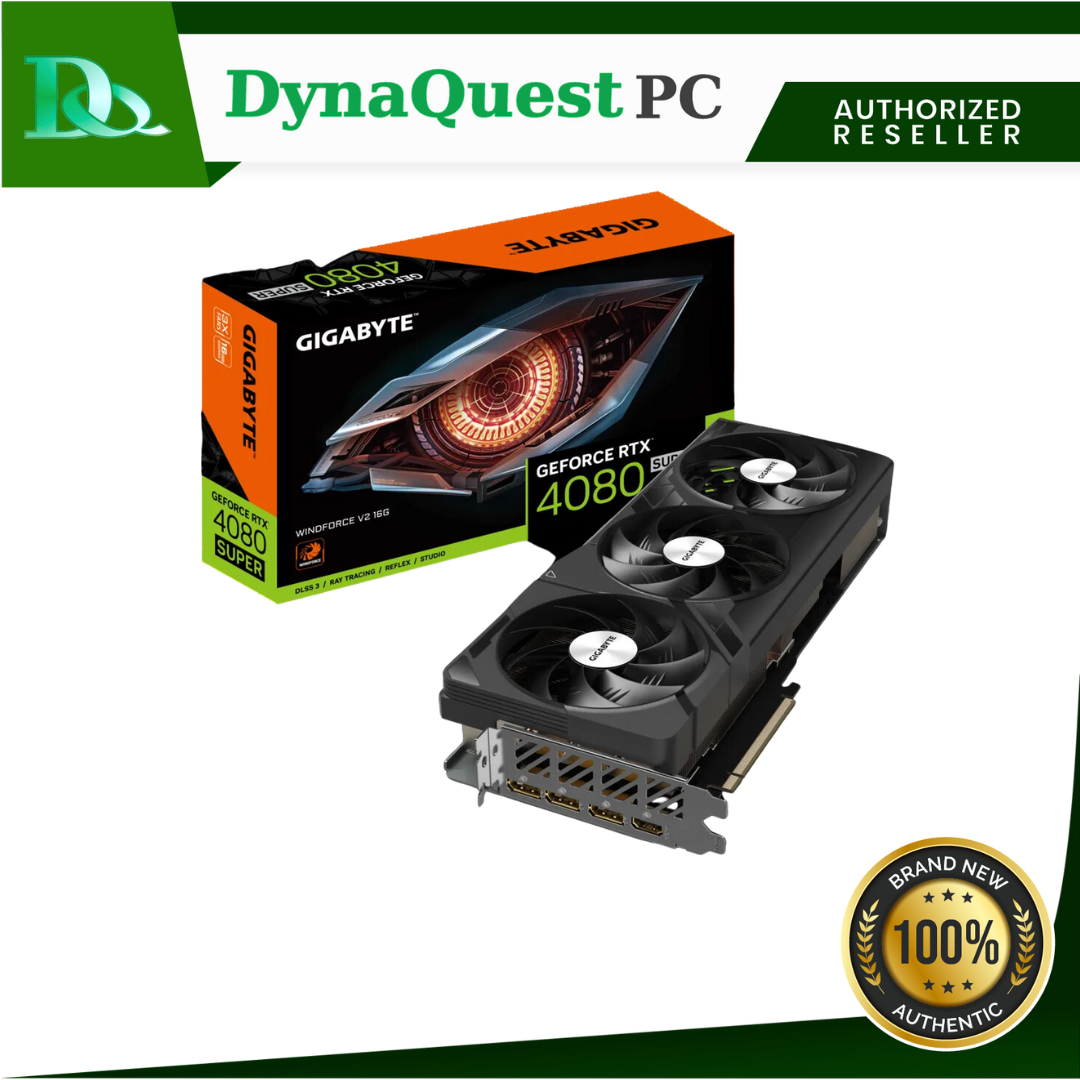 Gigabyte RTX 4080 Super Windforce V2 16GB Graphics Card GV-N408SWF3V2 ...