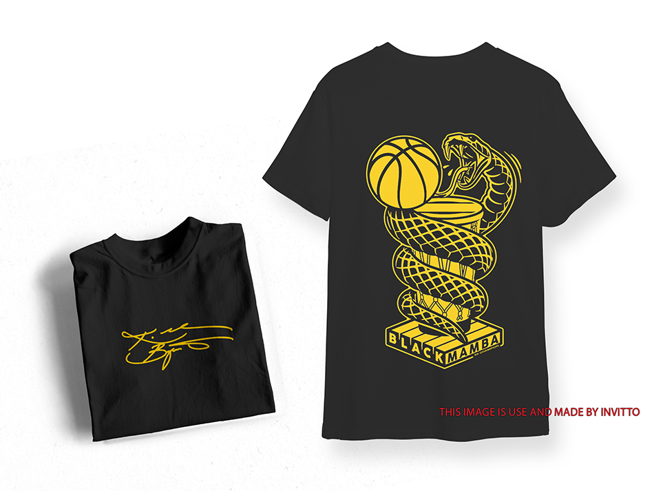 Tshirt Kobe Bryant Black Mamba Clothes for Men NBA Shirts Premium ...
