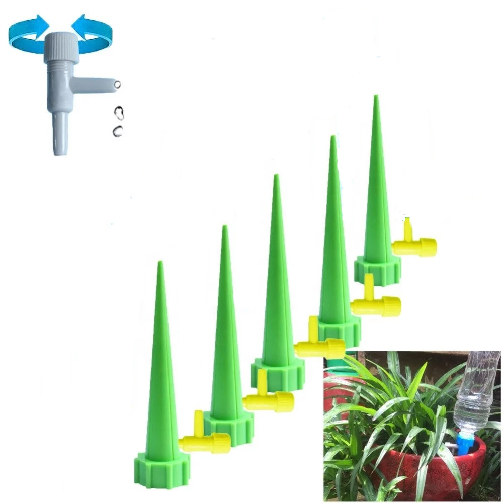 10pcs Automatic Watering Irrigation Spike Garden Plant Flower Drip ...