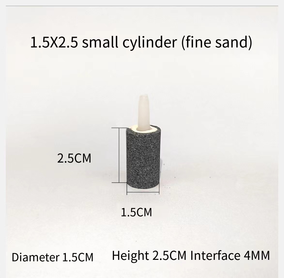 Aquarium bubble stone Cylindrical Air Stone - Aquapet Bubble stone for ...