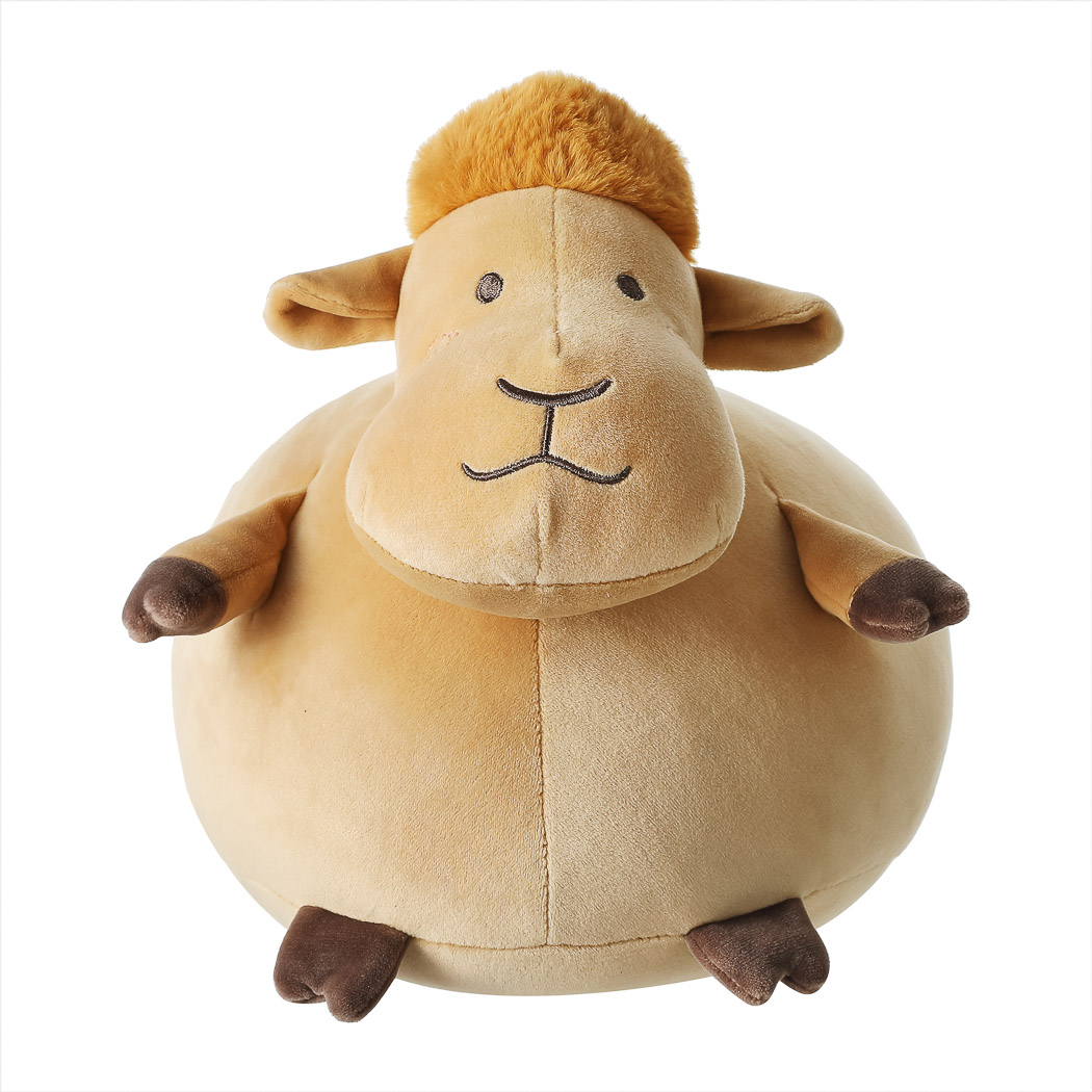 Miniso Round Plush Toy Unicorn Blue White Purple Stuffed Toy | Lazada PH