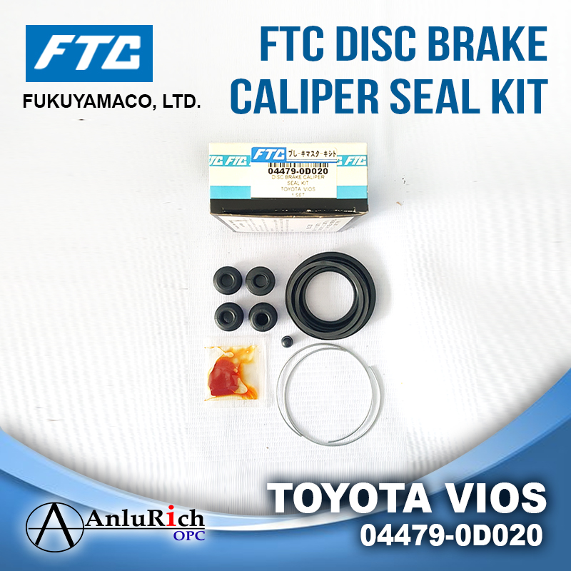 FTC Disc Brake Caliper Seal Kit for Toyota Vios (04479-0D020) | Lazada PH