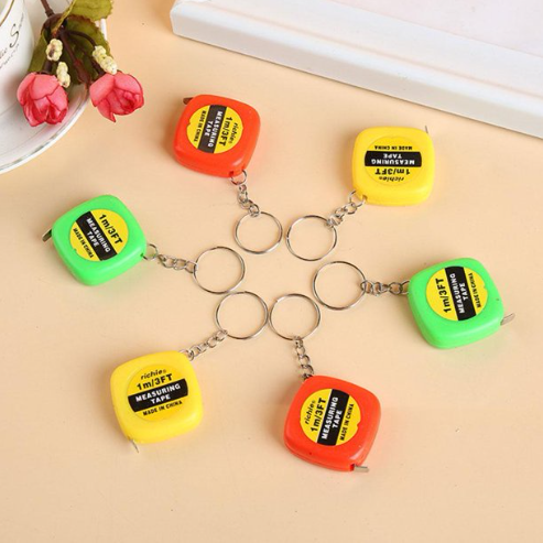 CJH Shop Measure Small Pull Rule 1PCS Portable Mini Keychain 1 Meter ...