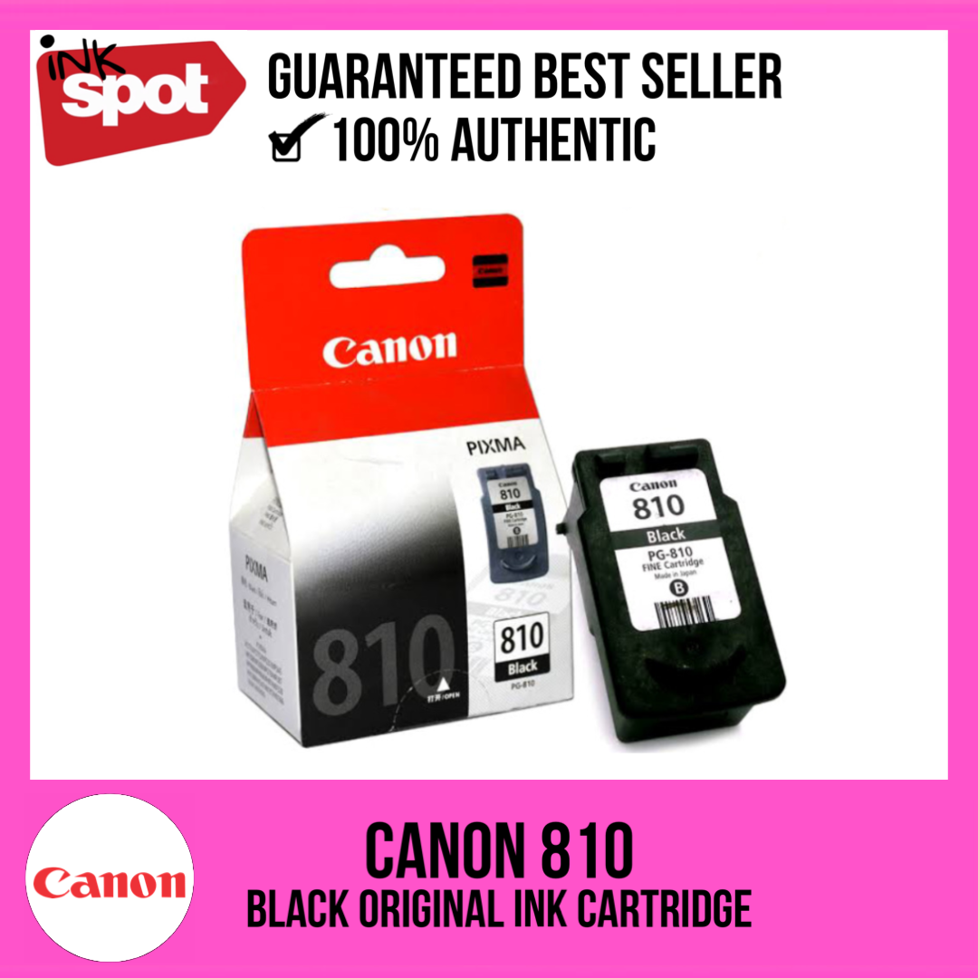 Canon Pixma 810 PG-810 Black Original Ink Cartridge | Lazada PH